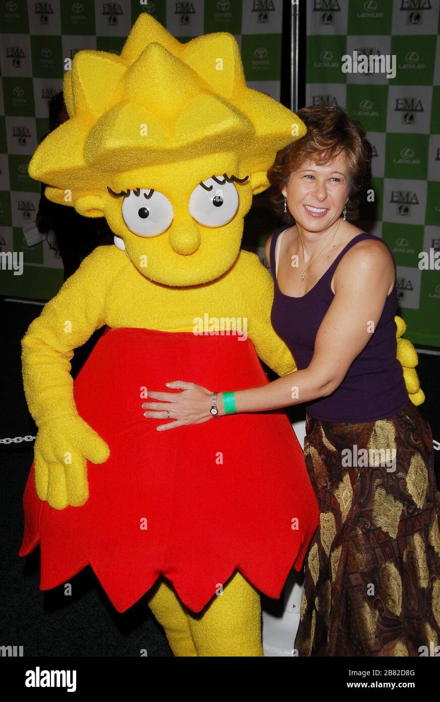 Lisa Simpson and Yeardley Smith at the 16th Annual Environmental Media ...