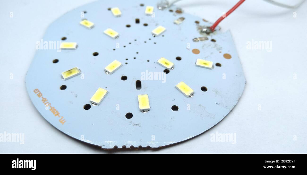 A picture of led light bulbs Stock Photo - Alamy