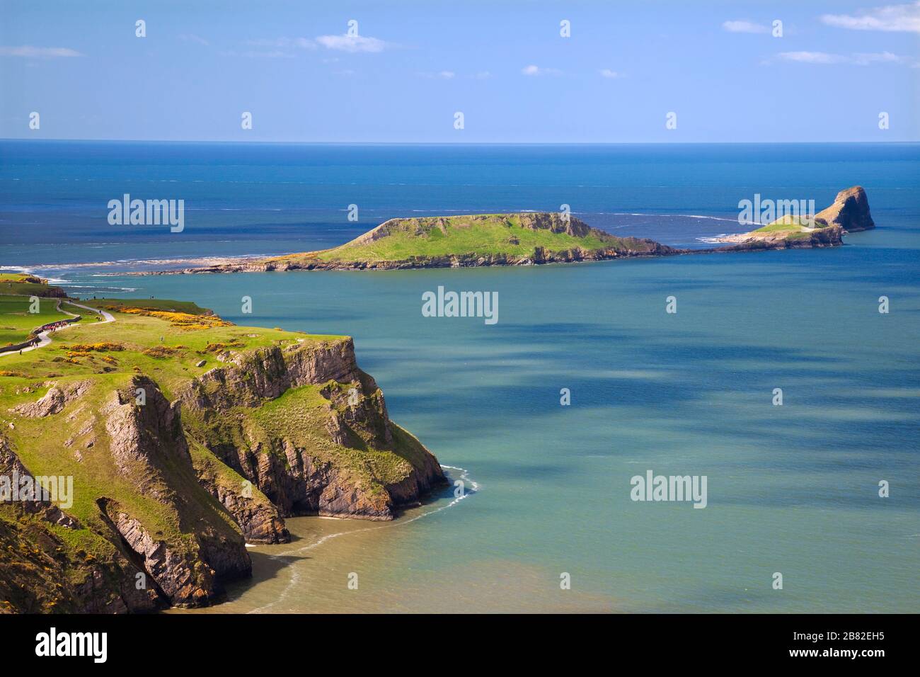 Rhossili Bay, Gower, Wales, UK Stock Photo - Alamy