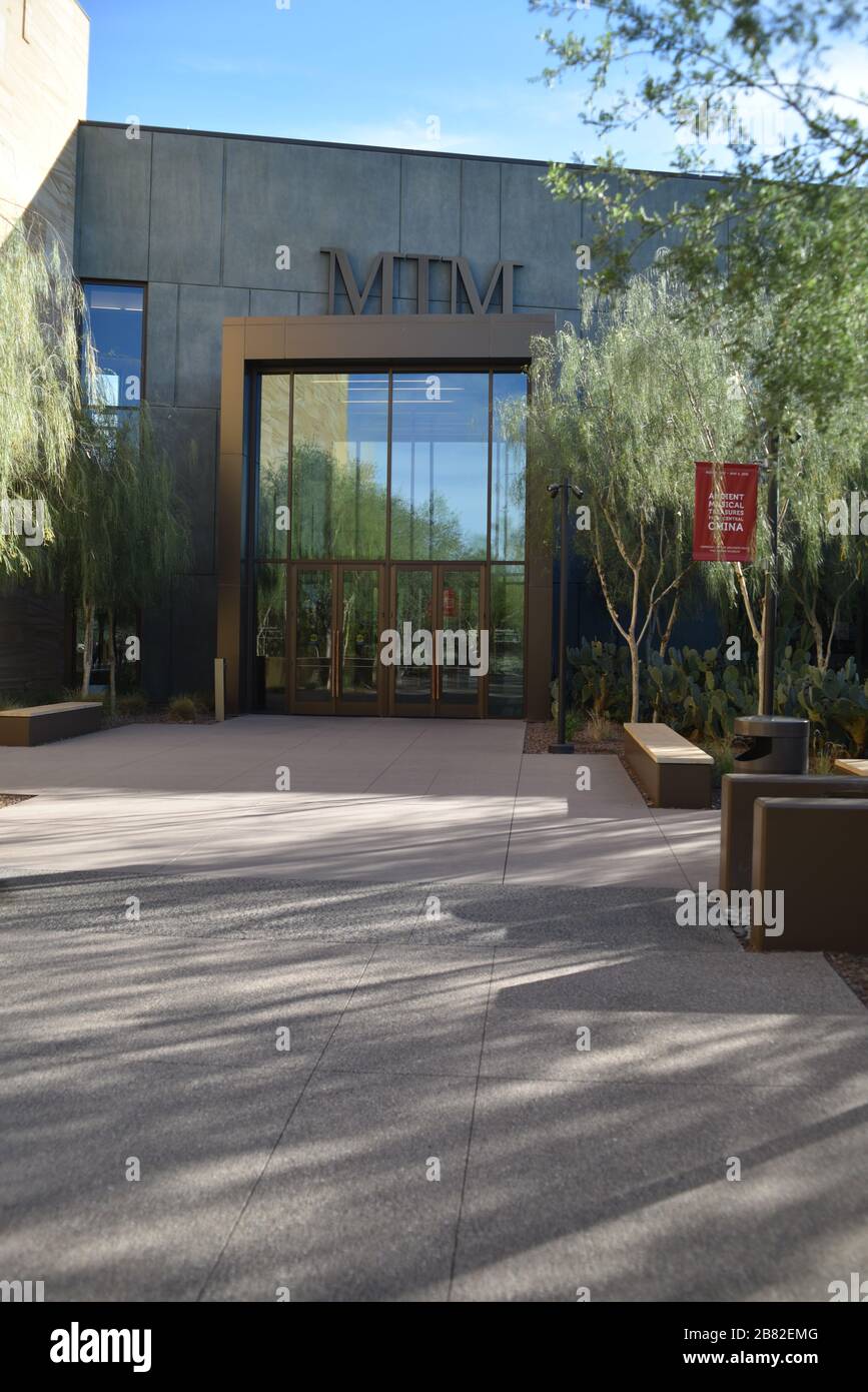 Phoenix, Arizona. U.S.A. Nov. 27, 2017. Musical Instrument Museum (MIM ...