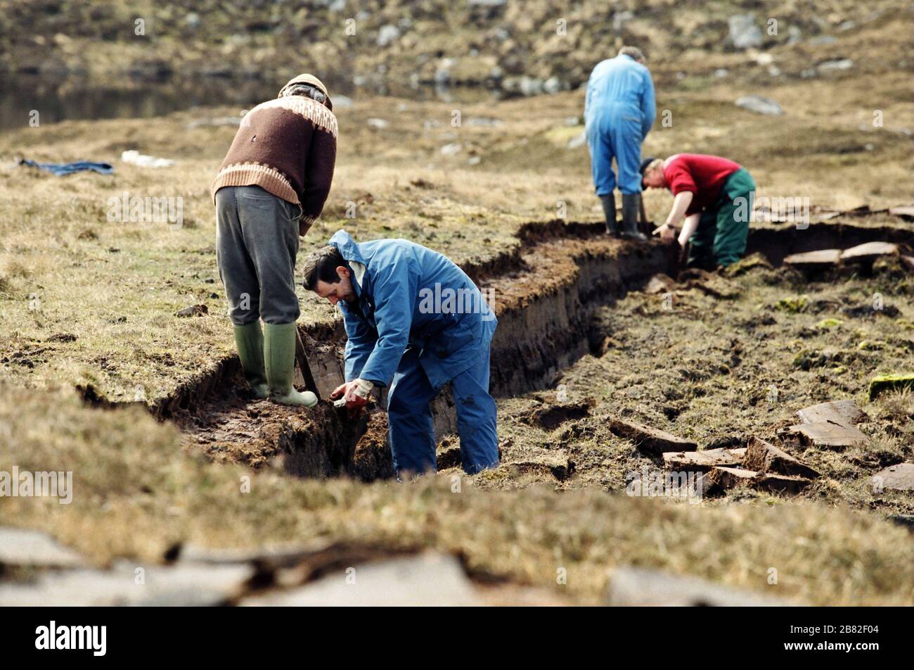 Peat cutters hi-res stock photography and images - Alamy