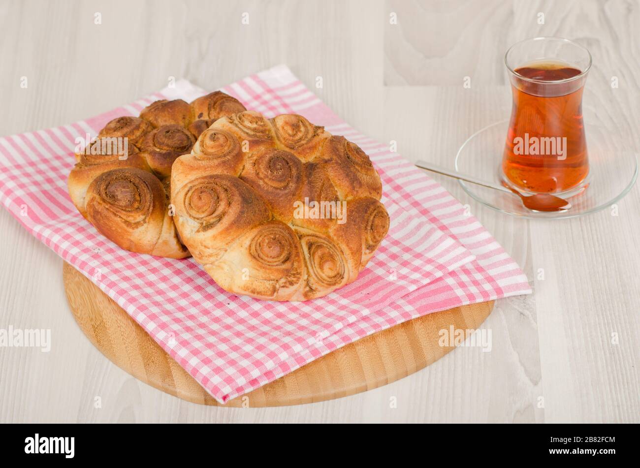 Turkish pastry from turkish cuisine (acma, Pogaca, Simit Stock Photo ...