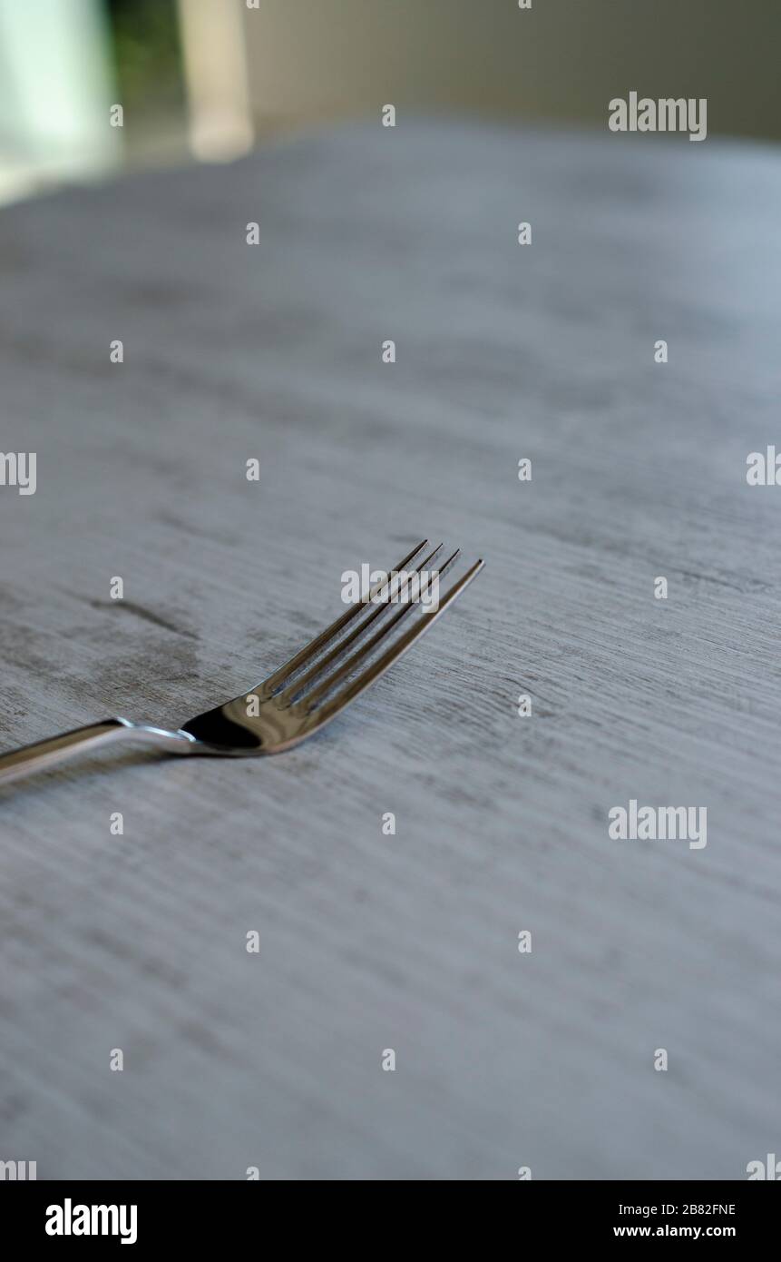 Diner table silver hi-res stock photography and images - Alamy