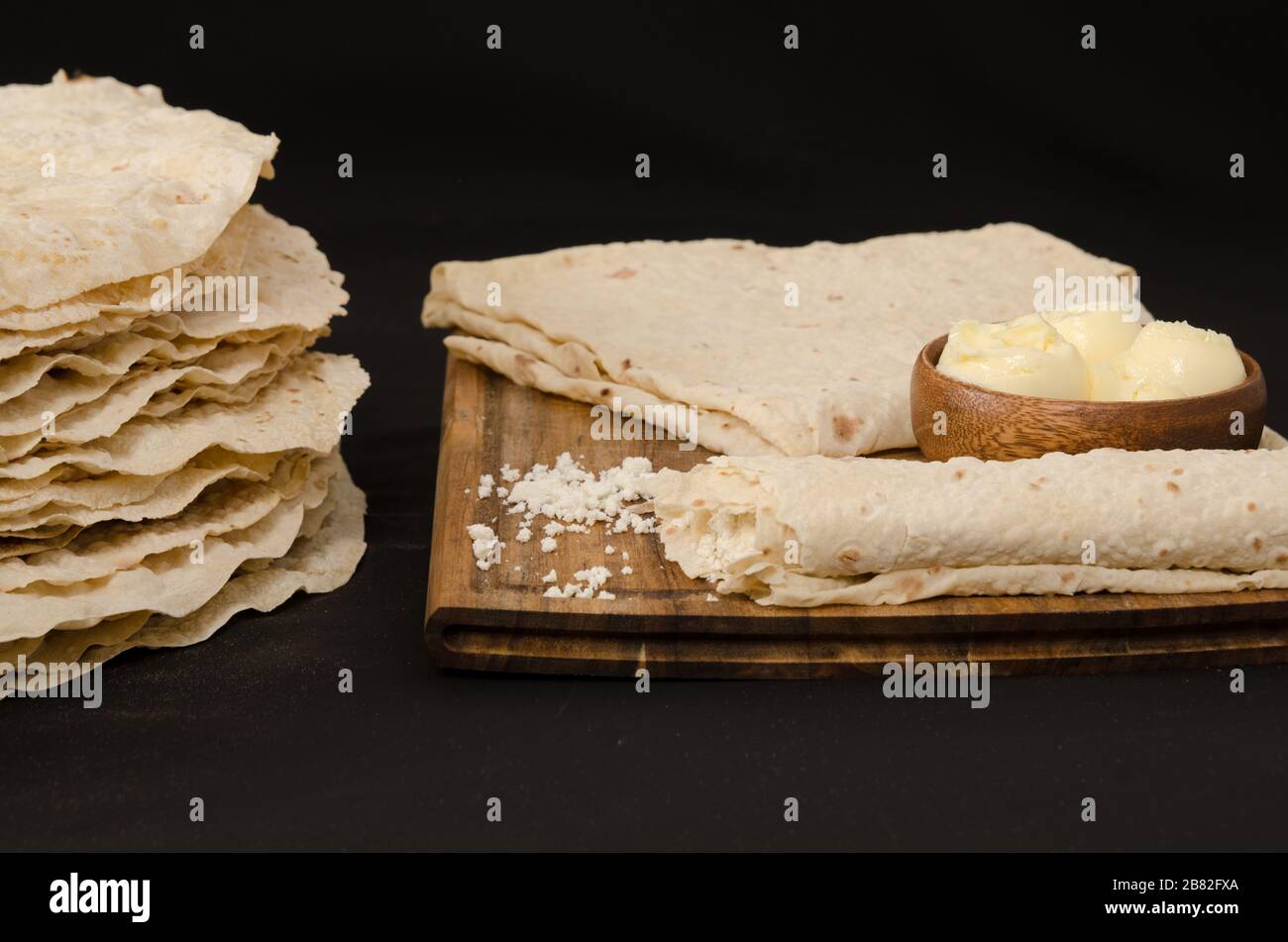 Traditional Turkish flatbread, Yufka Bread or philo dough bread -YUFKA ...