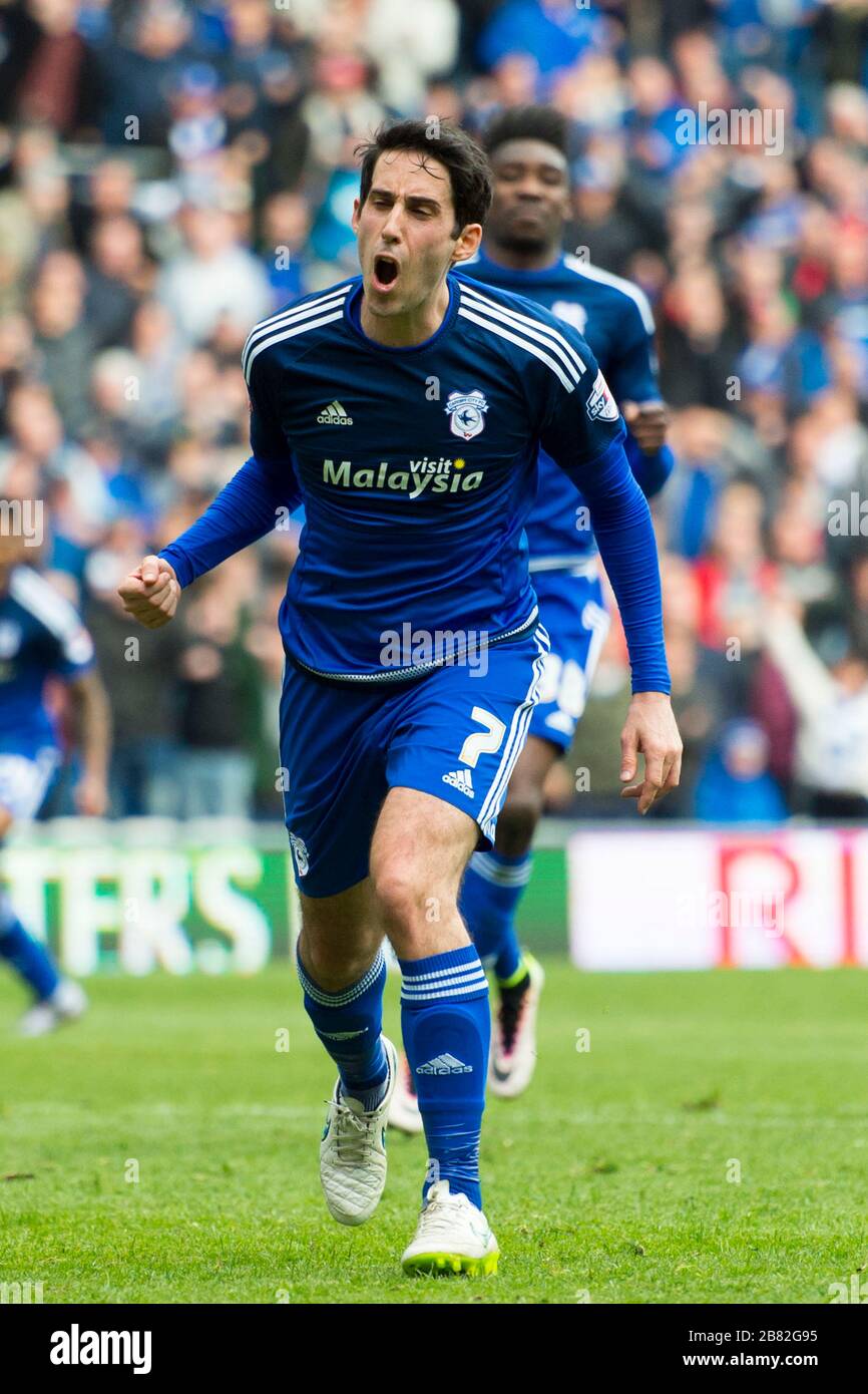 Cardiff City player Peter Whittingham Stock Photo - Alamy