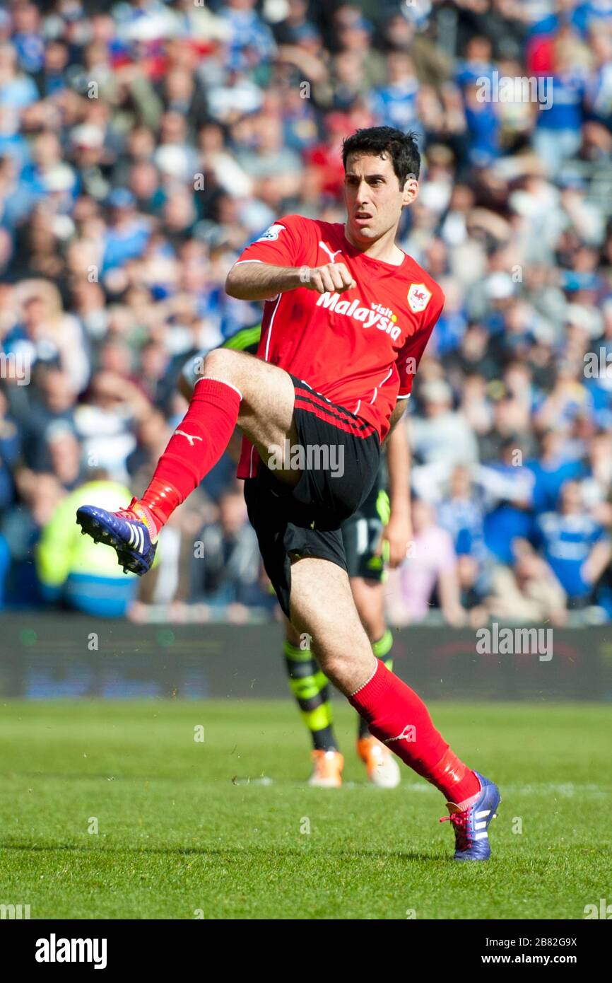 Cardiff City player Peter Whittingham Stock Photo - Alamy