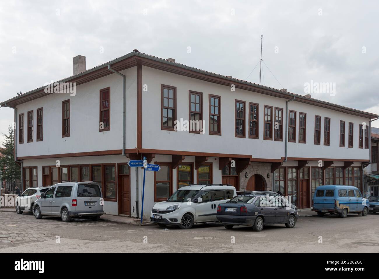 The old houses of Cankiri ( Çankırı ) province of Turkey Stock Photo ...