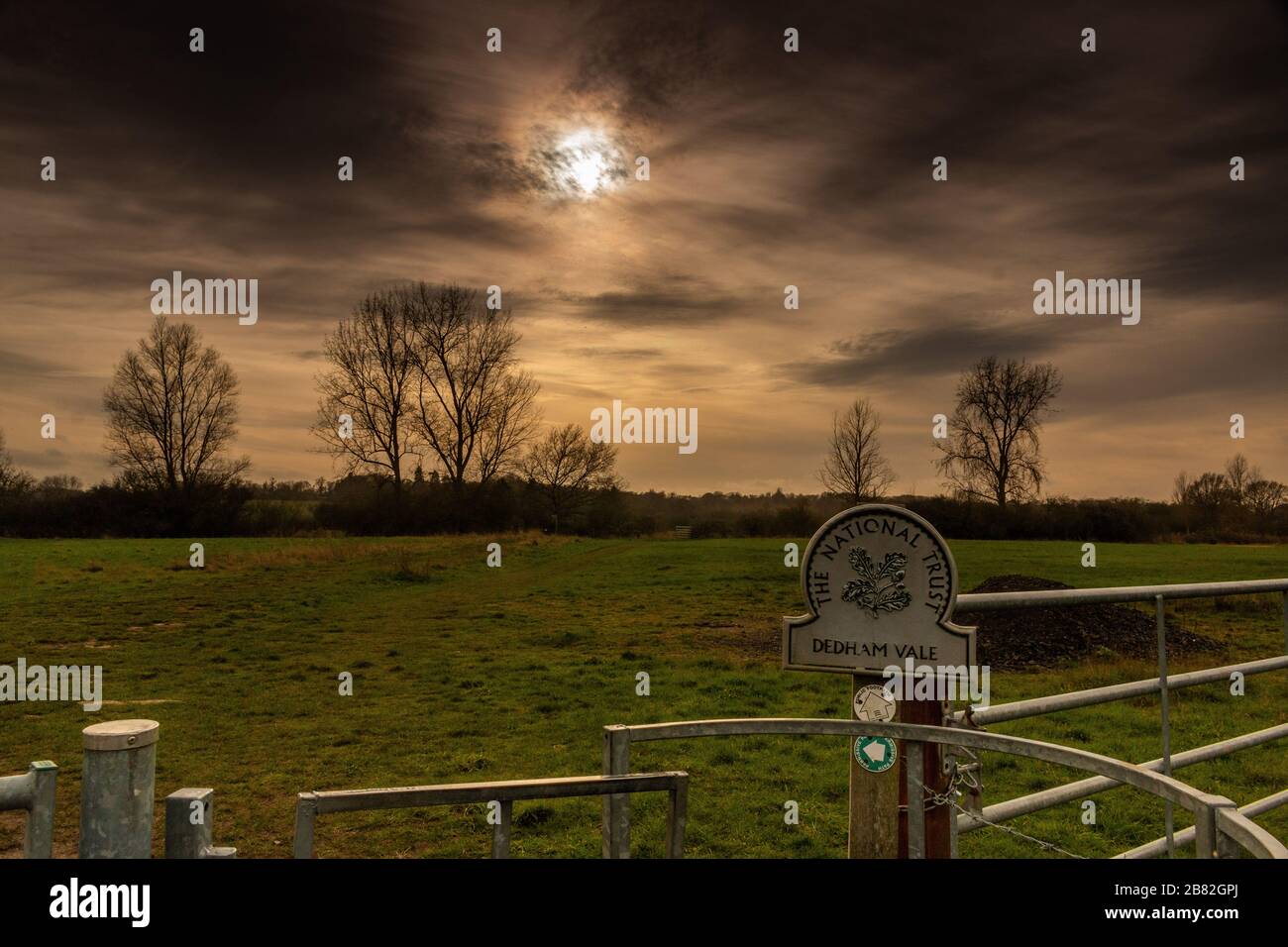 Dedham Vale Flatford Mill John Constable National Trust Suuolk East ...