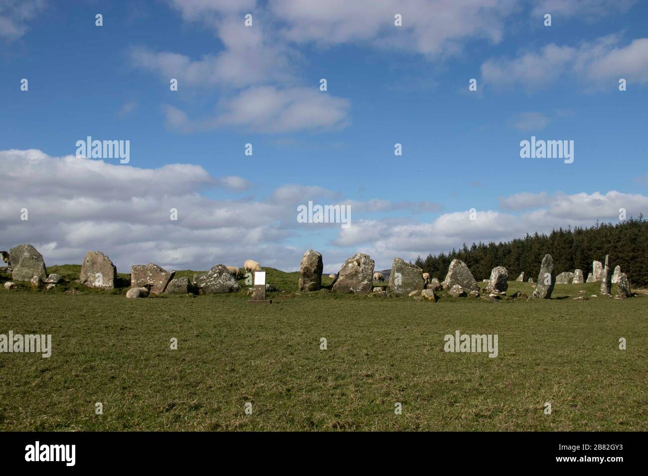 Sacred stone circle hi-res stock photography and images - Alamy