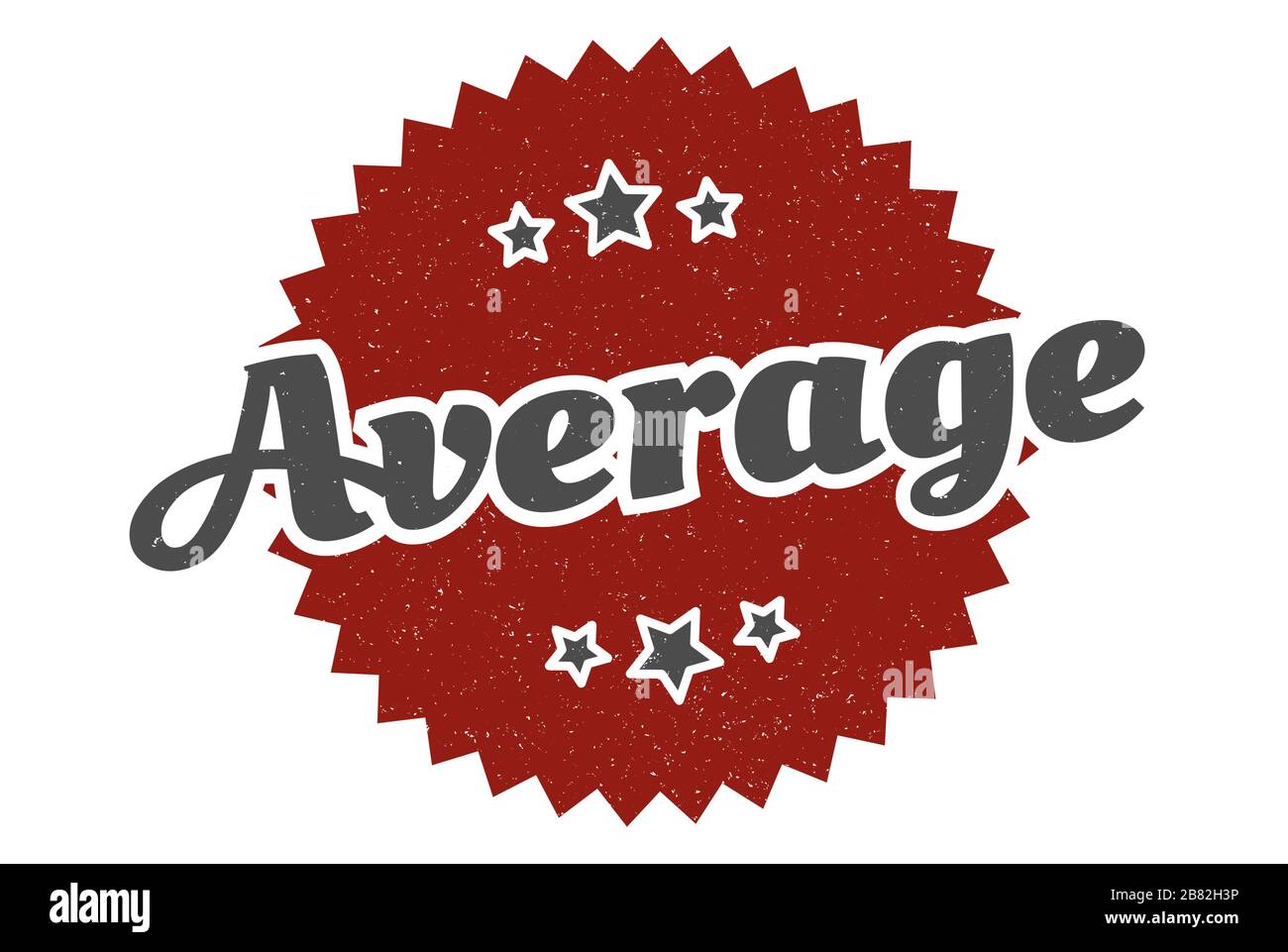 average sign. average round vintage retro label. average Stock Vector ...
