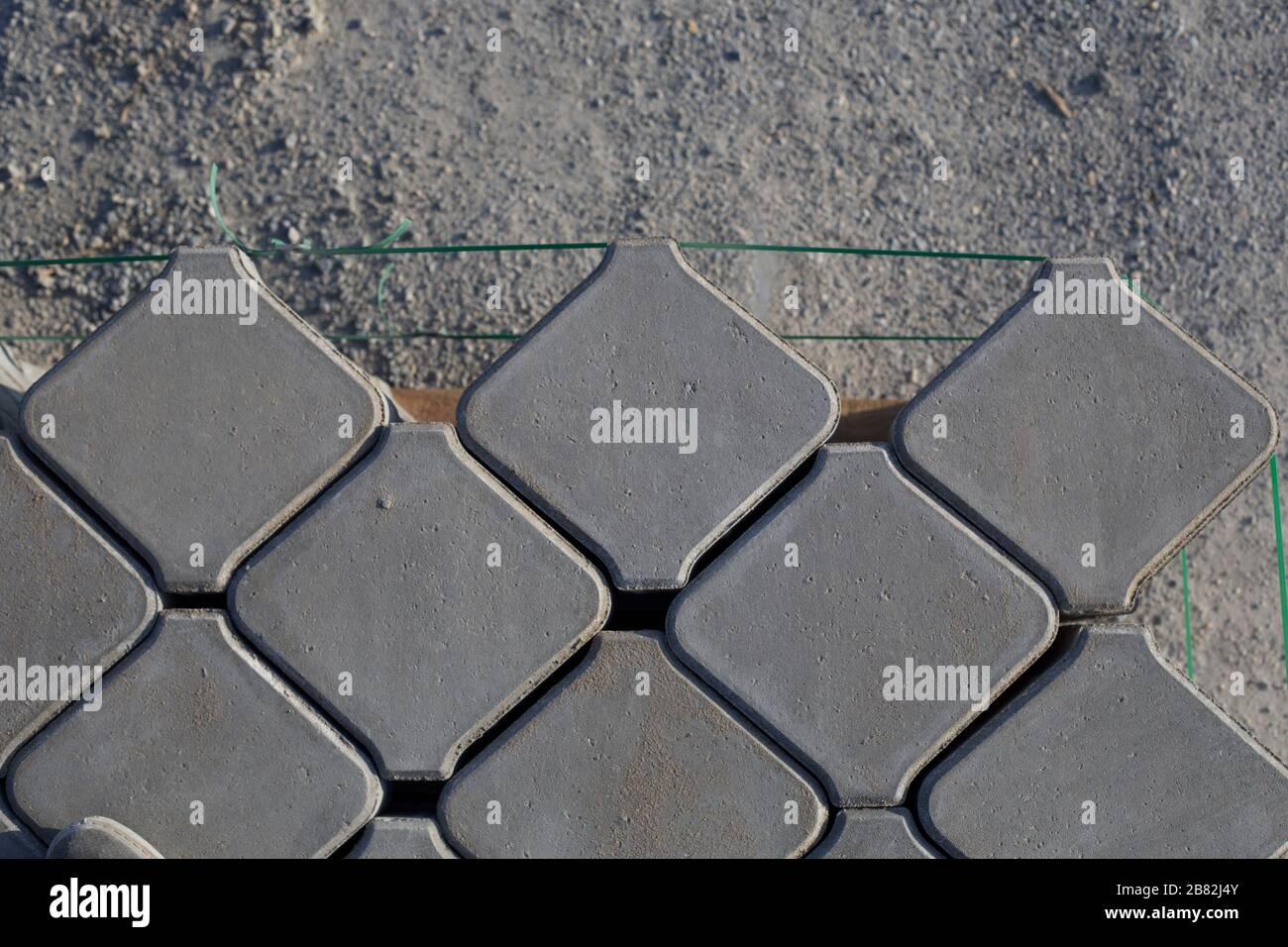 A paving stone factory in Turkey Stock Photo - Alamy
