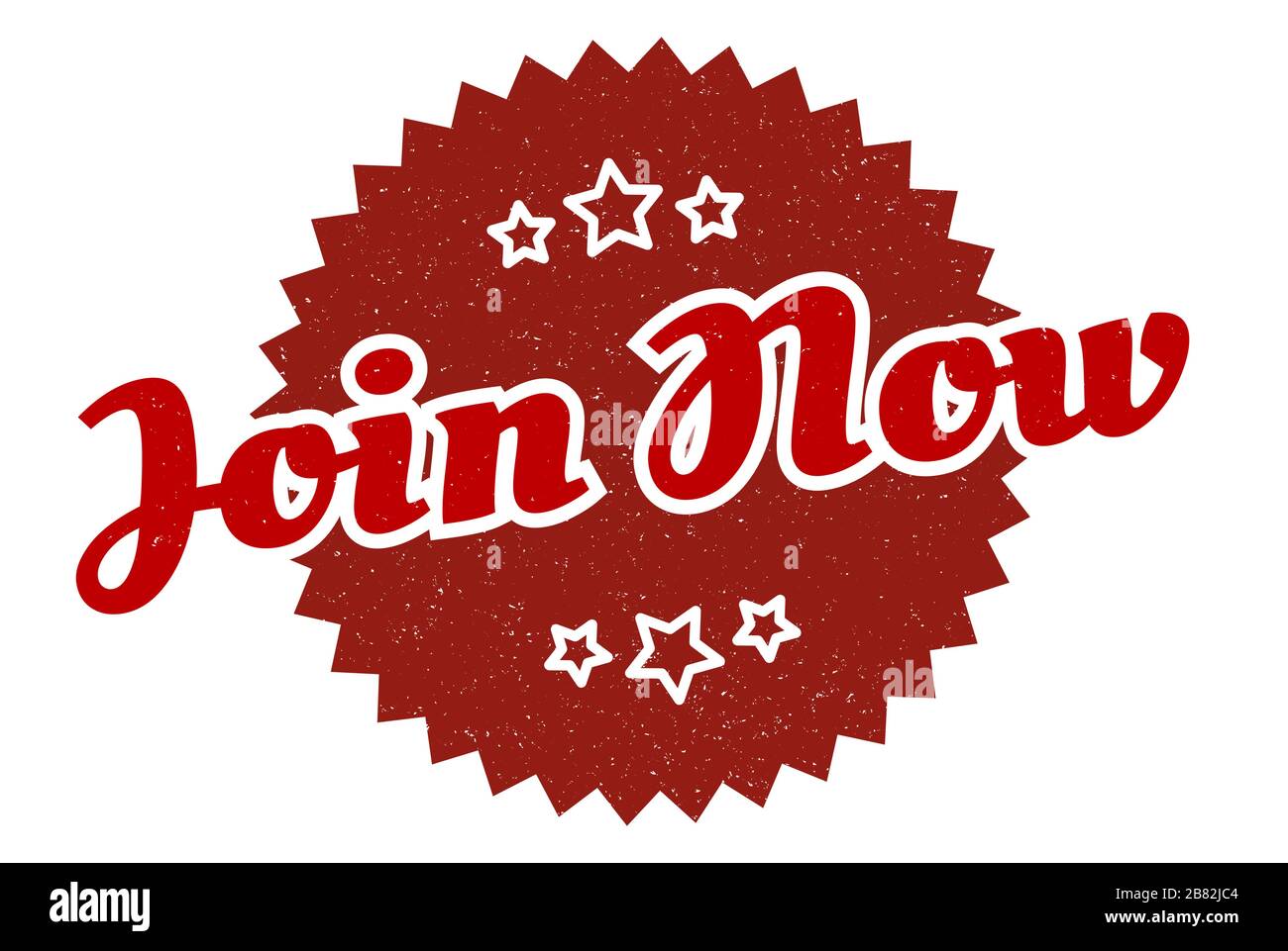 join now sign. join now round vintage retro label. join now Stock ...