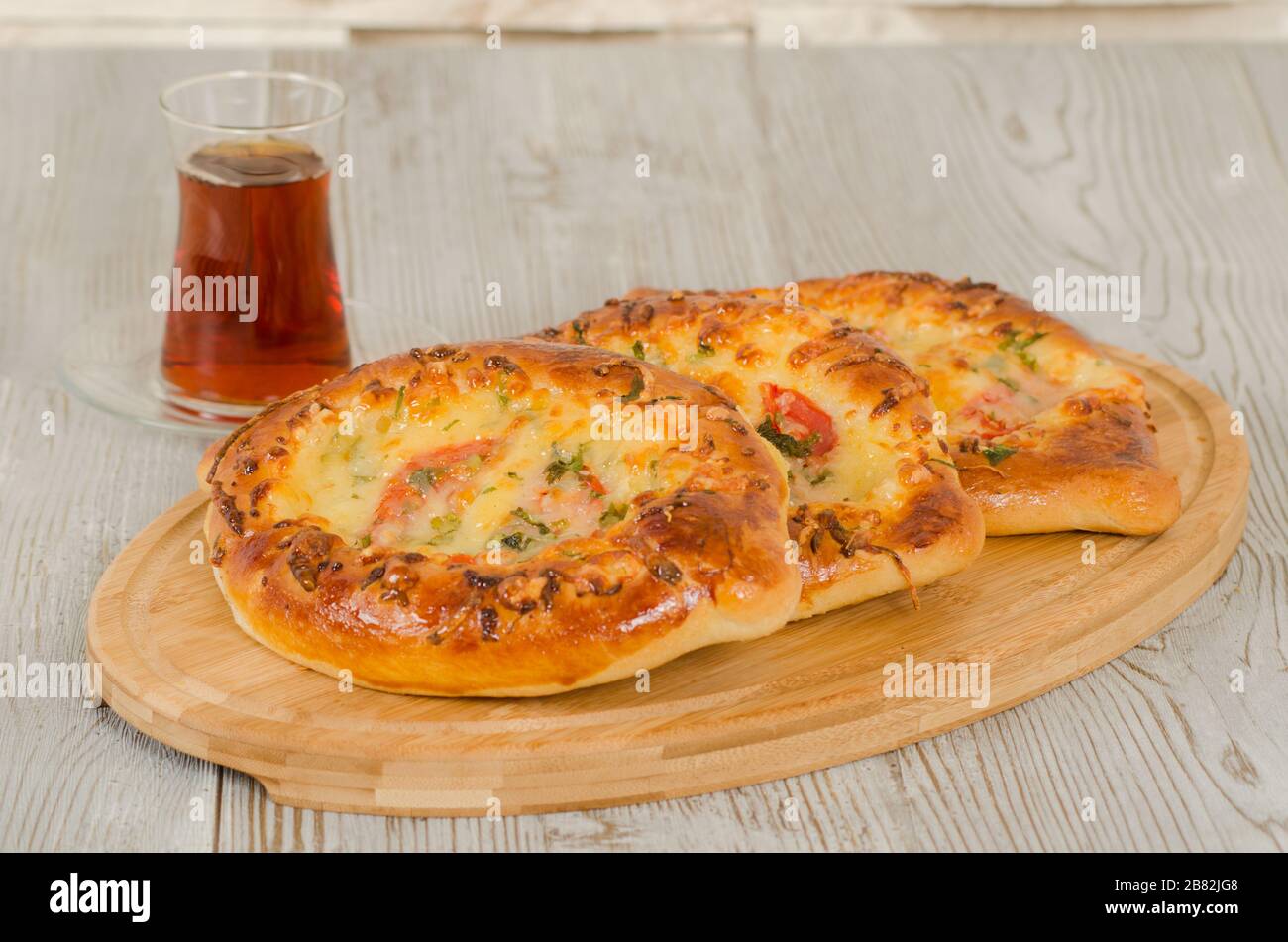 Turkish pastry from turkish cuisine (acma, Pogaca, Simit Stock Photo ...