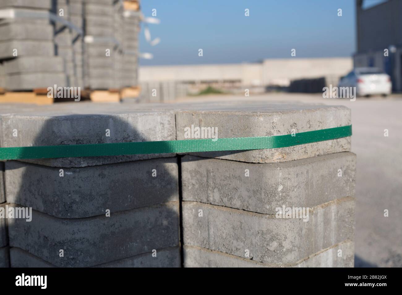 A paving stone factory in Turkey Stock Photo - Alamy