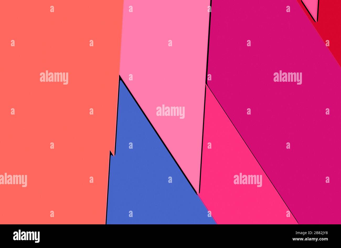 red and blue Posterization paint background Stock Photo - Alamy