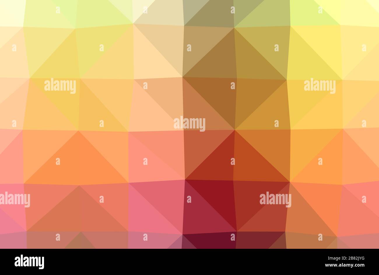 Illustration of abstract Orange horizontal low poly background ...