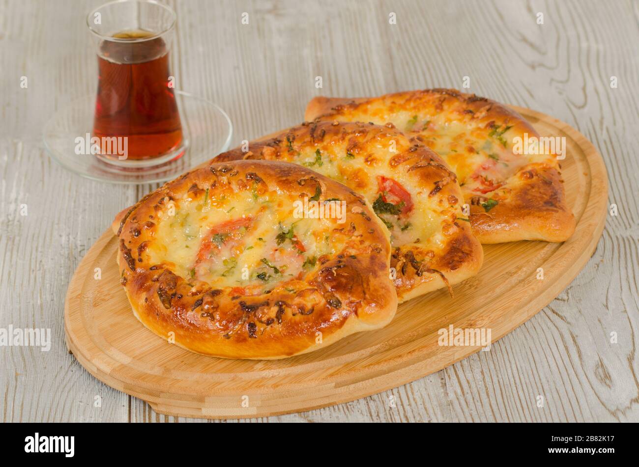 Turkish pastry from turkish cuisine (acma, Pogaca, Simit Stock Photo ...