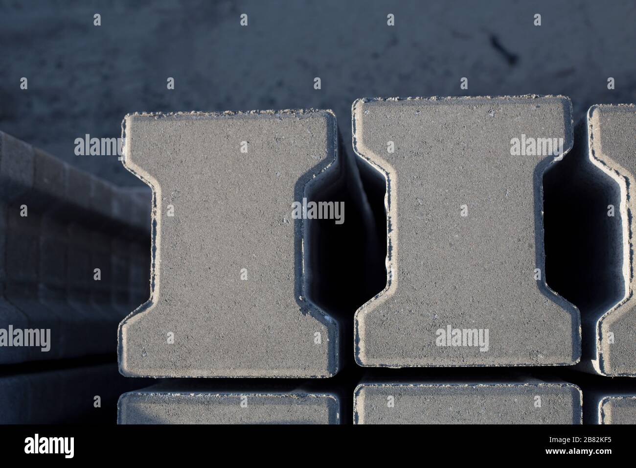 A paving stone factory in Turkey Stock Photo - Alamy