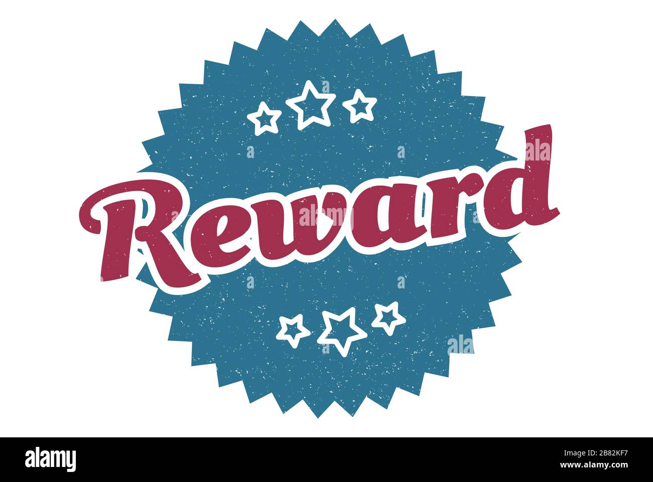 reward sign. reward round vintage retro label. reward Stock Vector ...