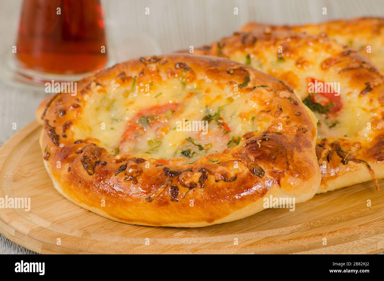 Turkish pastry from turkish cuisine (acma, Pogaca, Simit Stock Photo ...