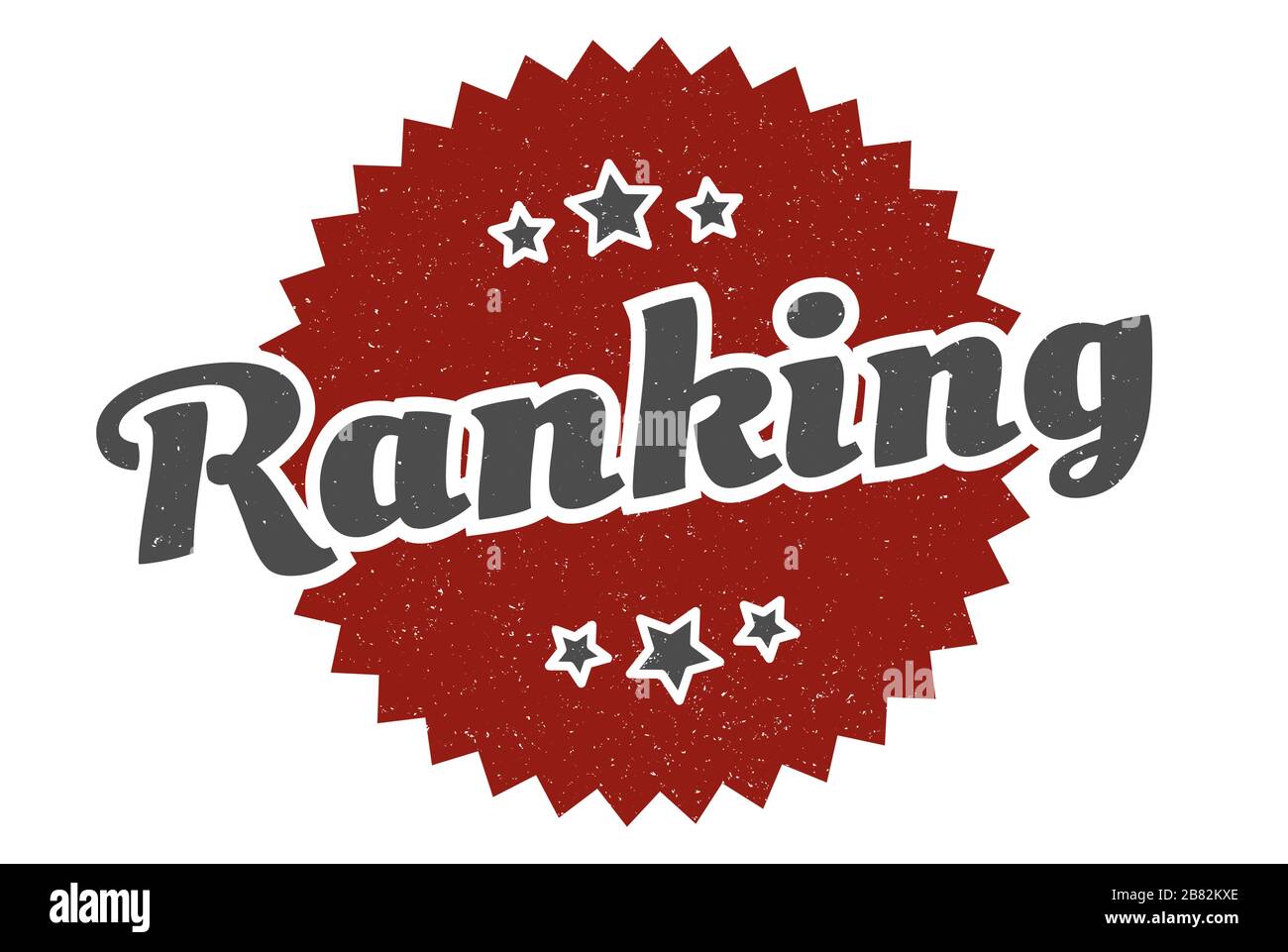ranking sign. ranking round vintage retro label. ranking Stock Vector Image & Art - Alamy