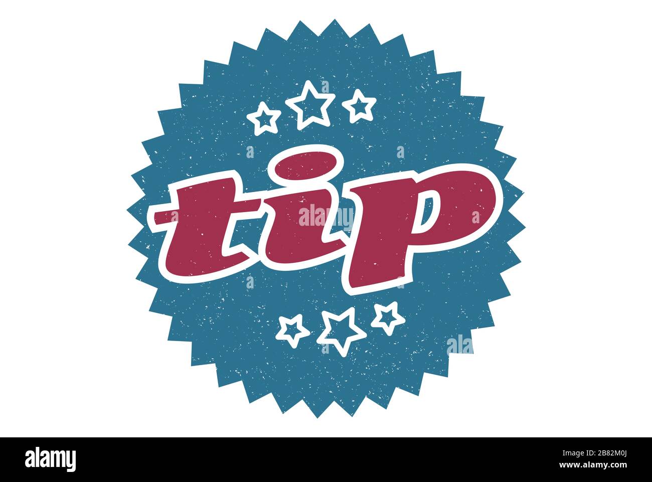 tip sign. tip round vintage retro label. tip Stock Vector Image & Art ...