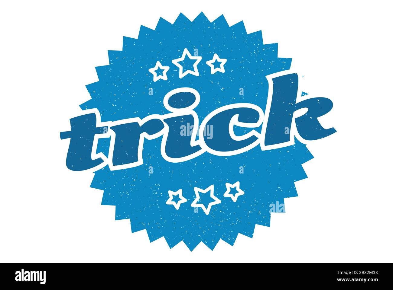 Trick blue round grunge hi-res stock photography and images - Alamy