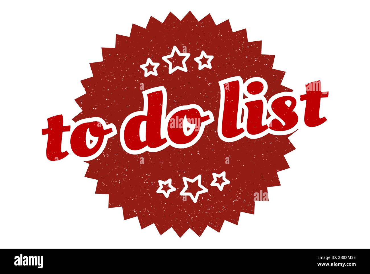 to do list sign. to do list round vintage retro label. to do list Stock ...