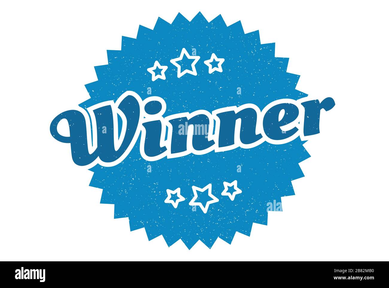 winner sign. winner round vintage retro label. winner Stock Vector ...