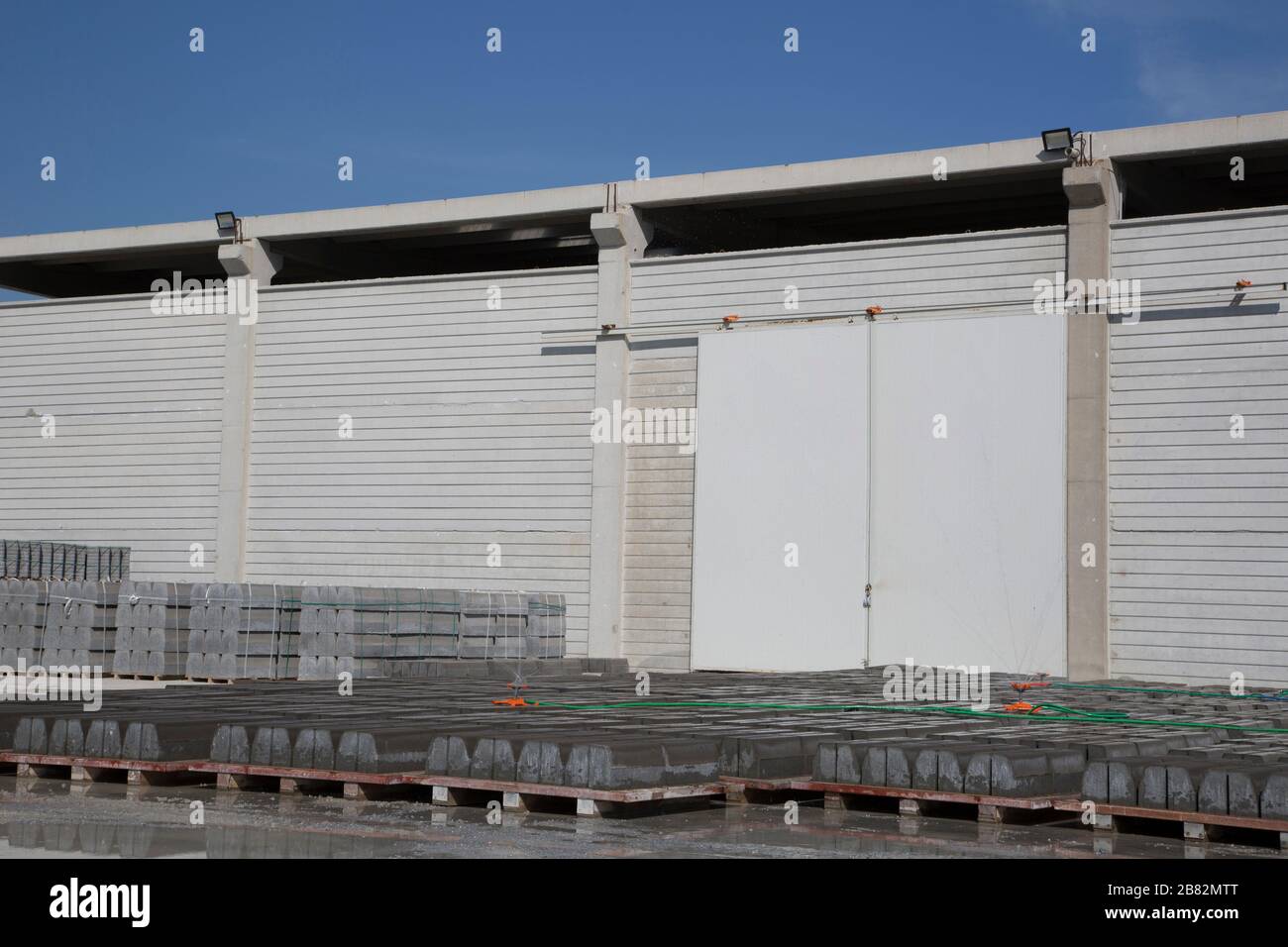 A paving stone factory in Turkey Stock Photo - Alamy