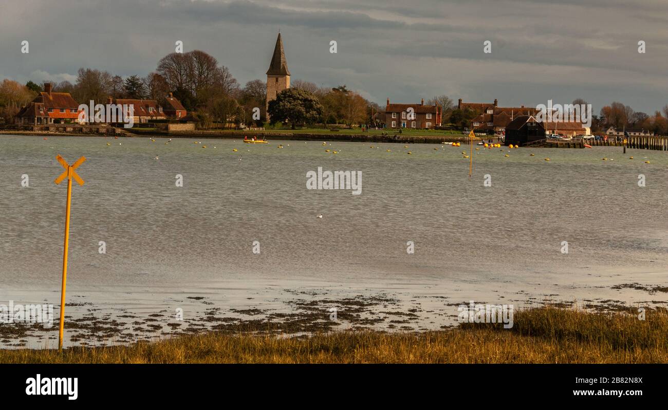 Bosham chidham seascapes west sussex south coast south downs national ...