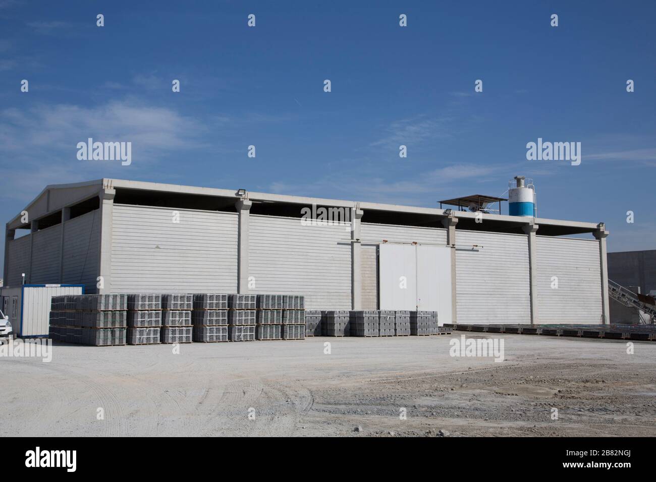 A paving stone factory in Turkey Stock Photo - Alamy