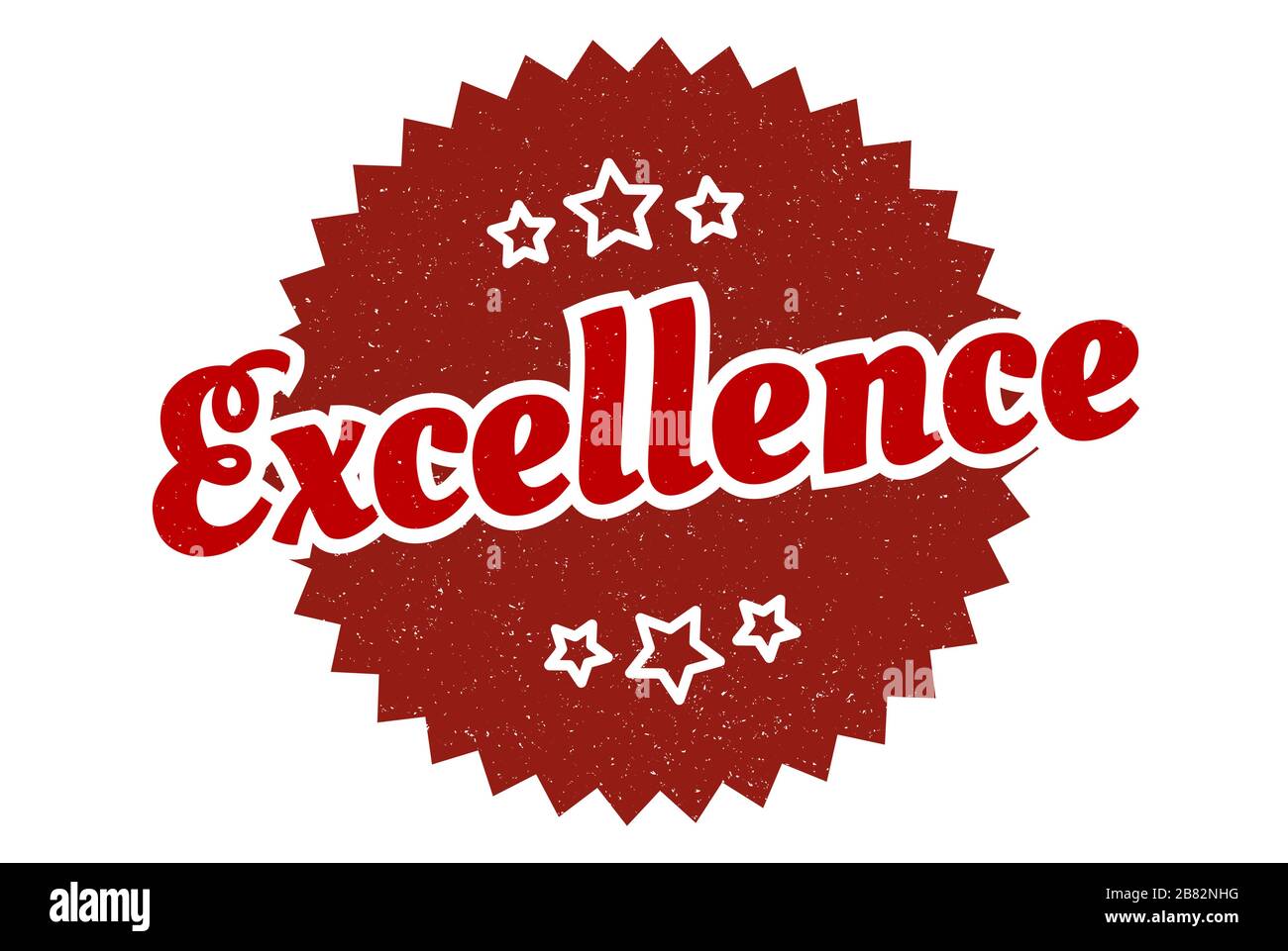 excellence sign. excellence round vintage retro label. excellence Stock ...
