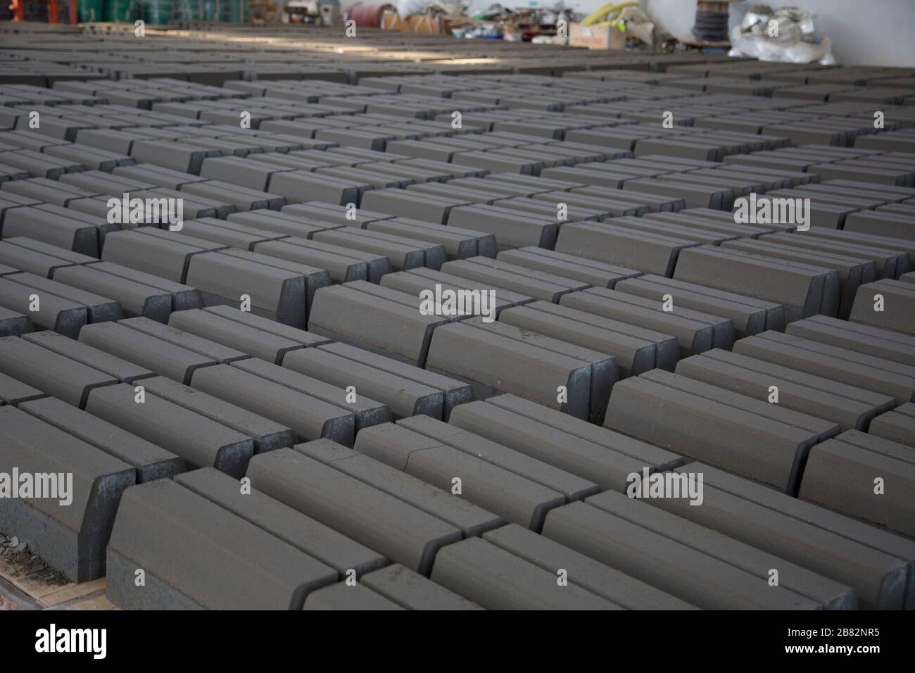 A paving stone factory in Turkey Stock Photo - Alamy