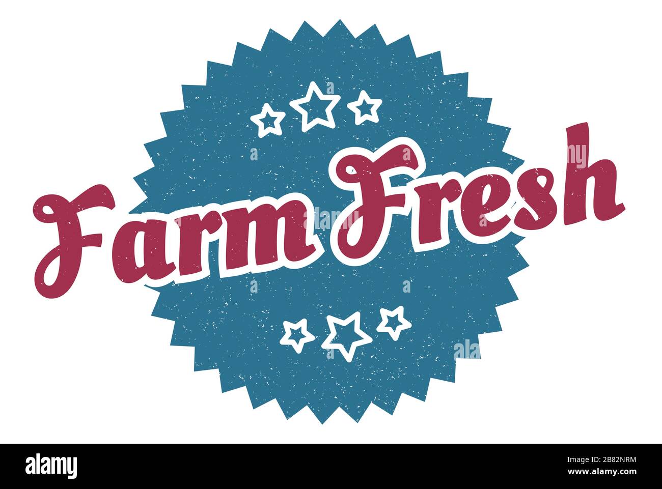 farm fresh sign. farm fresh round vintage retro label. farm fresh Stock ...