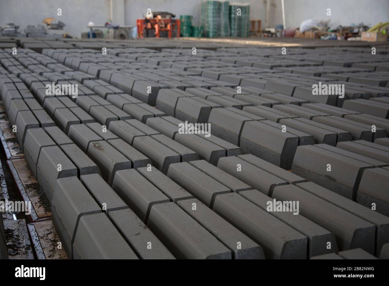 A paving stone factory in Turkey Stock Photo - Alamy