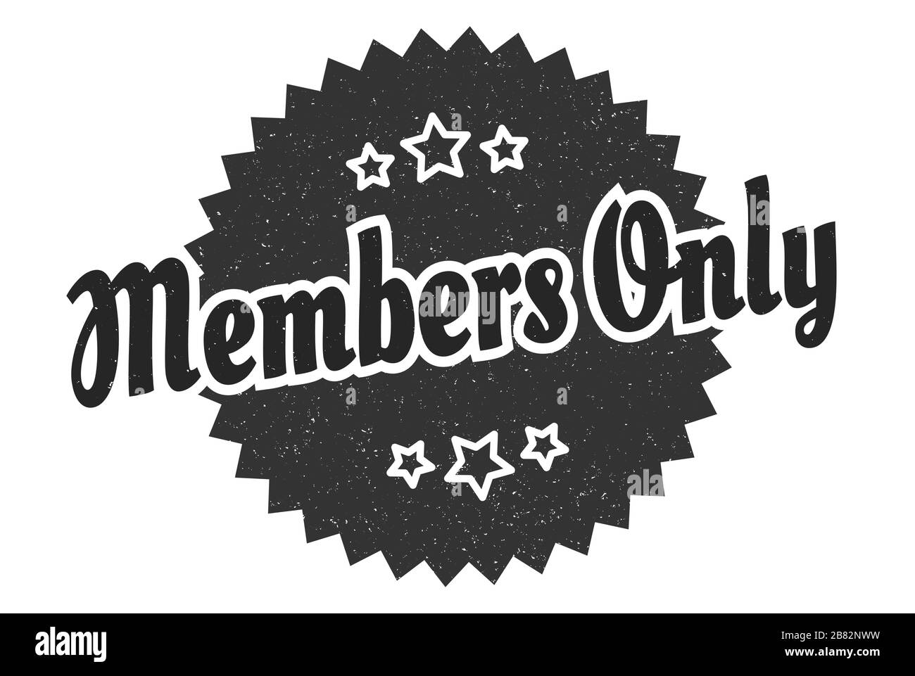 members only sign. members only round vintage retro label. members only ...