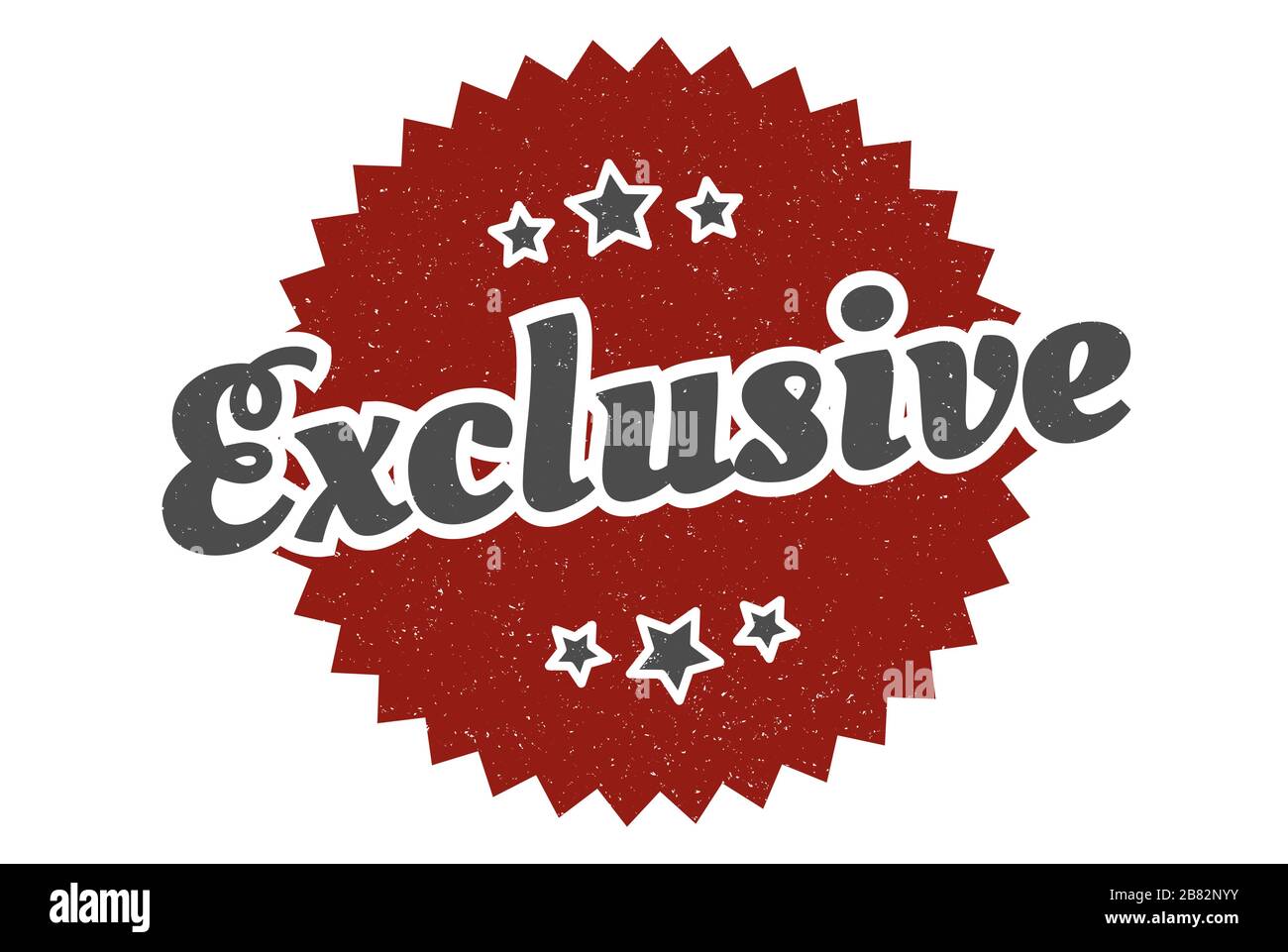 exclusive sign. exclusive round vintage retro label. exclusive Stock ...