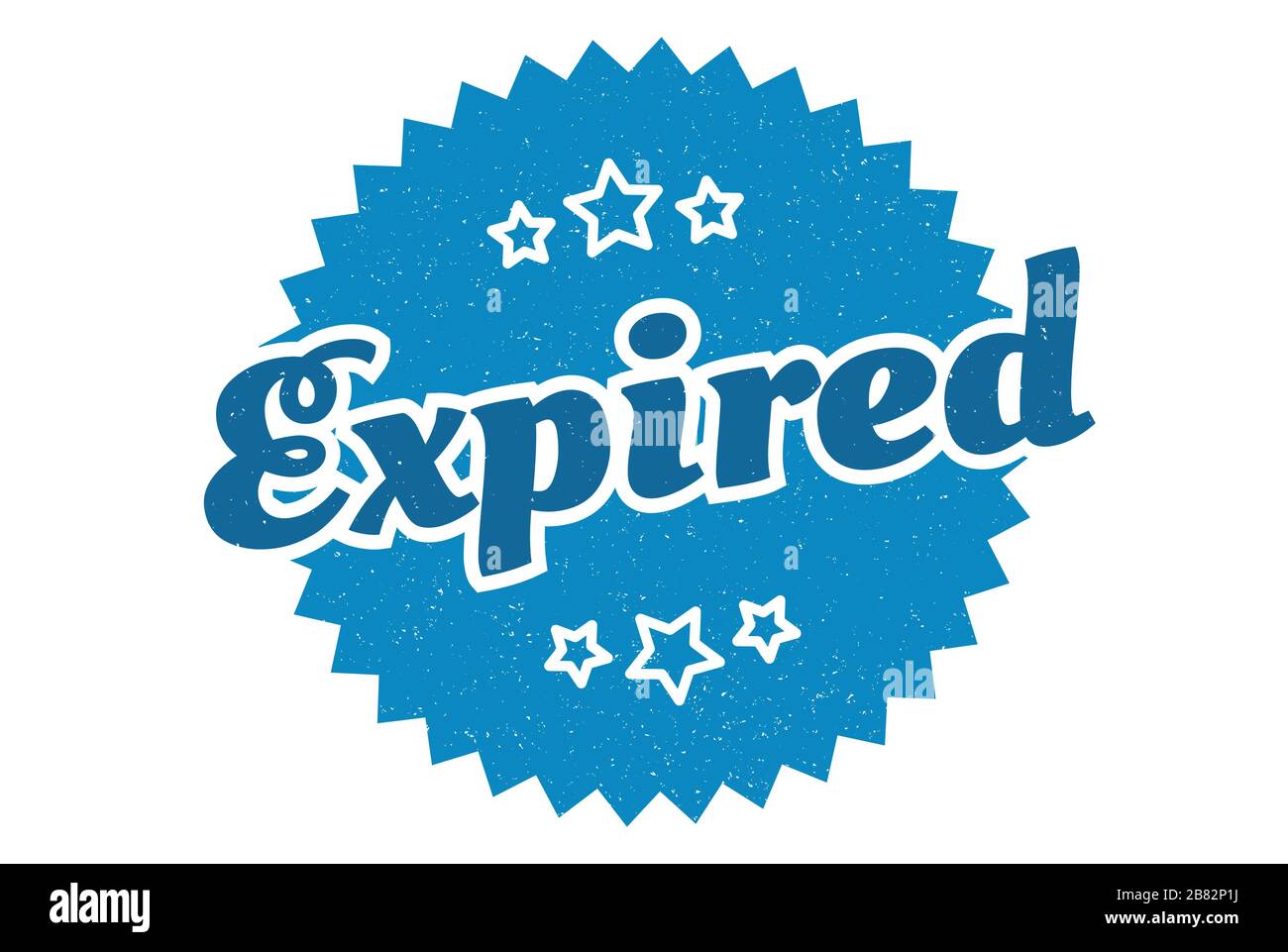 expired sign. expired round vintage retro label. expired Stock Vector ...