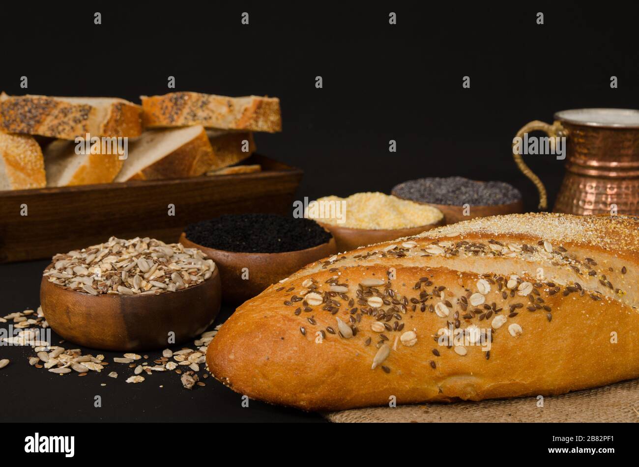 Turkish bread from Turkish cuisine Stock Photo - Alamy