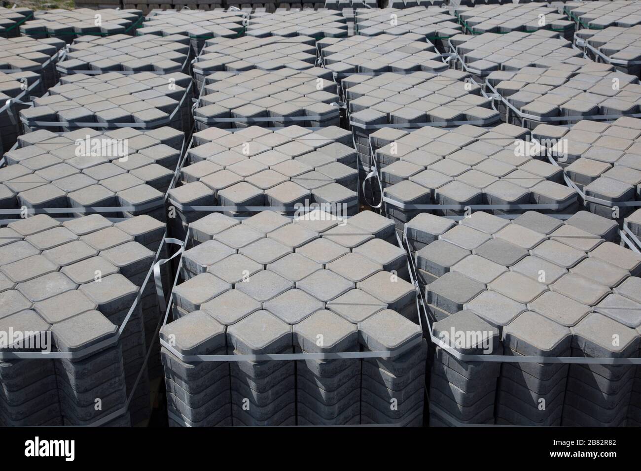 A paving stone factory in Turkey Stock Photo - Alamy