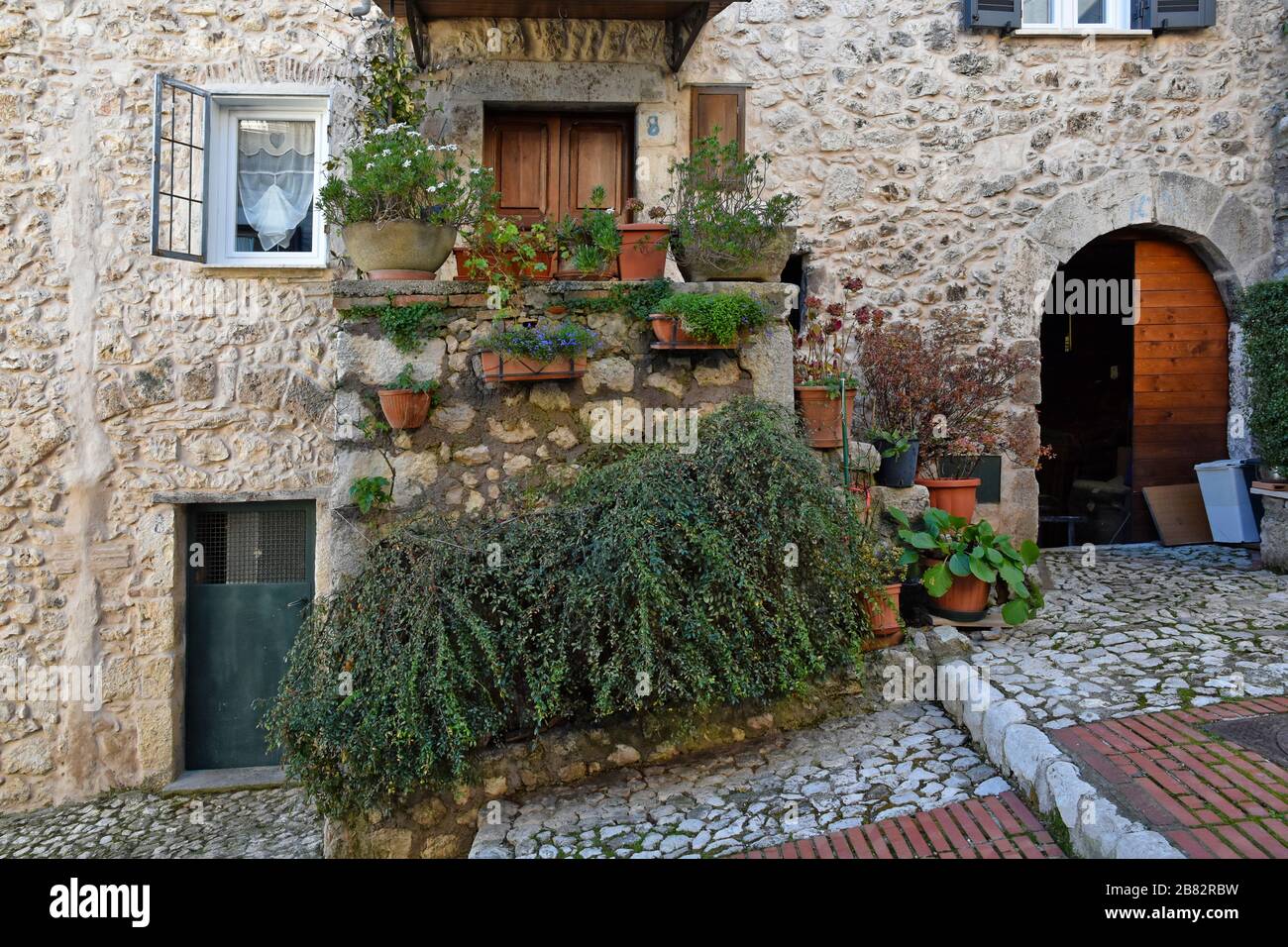 Entrance to a village home hi-res stock photography and images - Alamy
