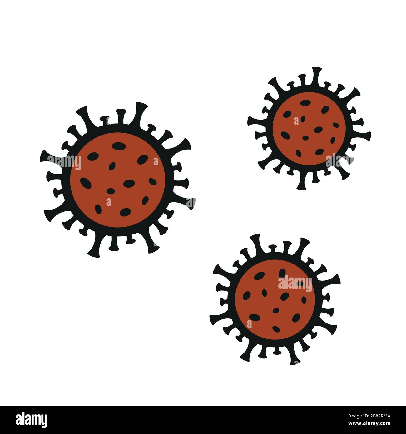 Disease microbiology illness concept illustration hi-res stock ...