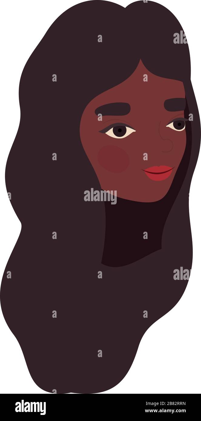 Isolated woman head vector design Stock Vector Image & Art - Alamy