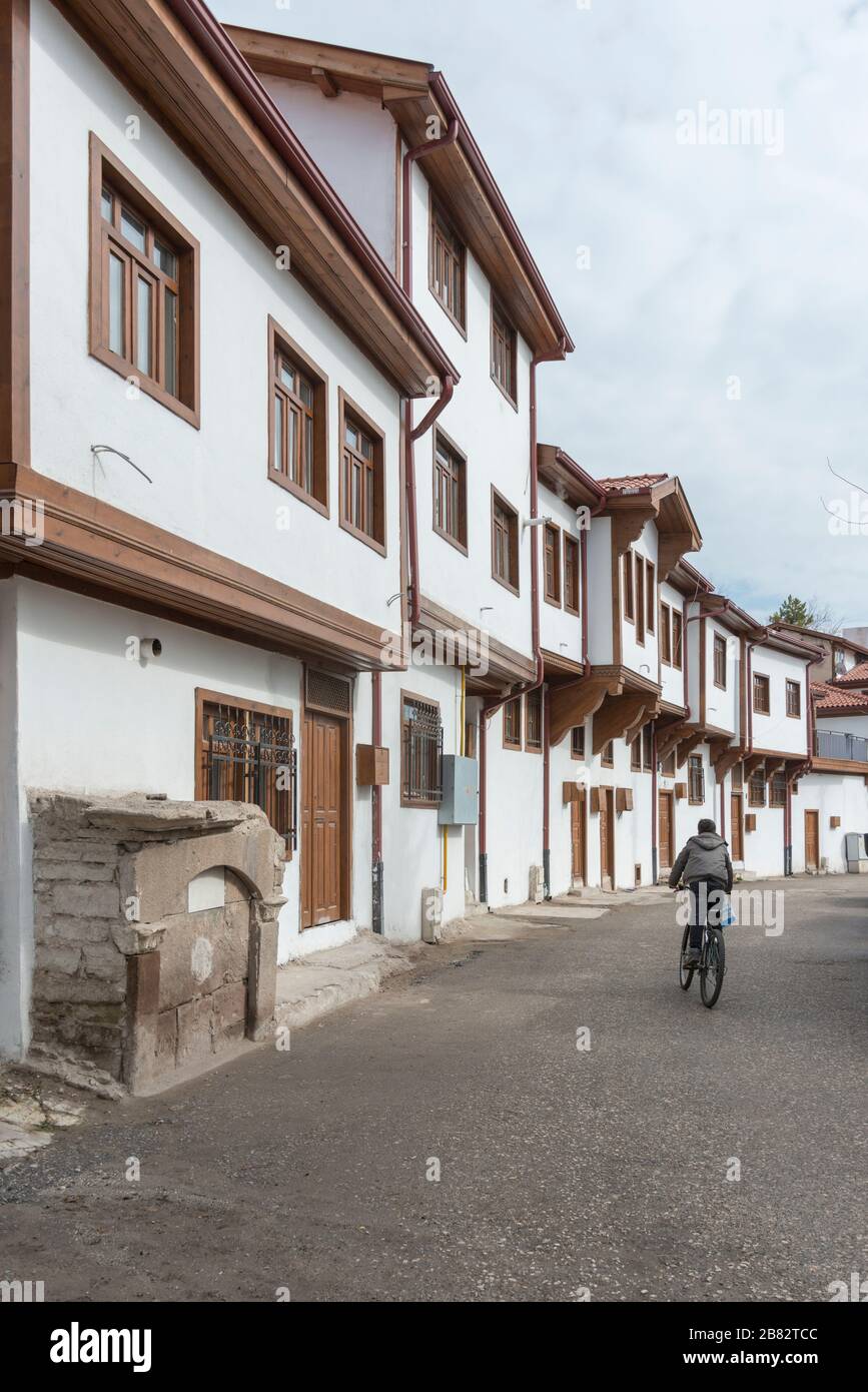 The old houses of Cankiri ( Çankırı ) province of Turkey Stock Photo ...