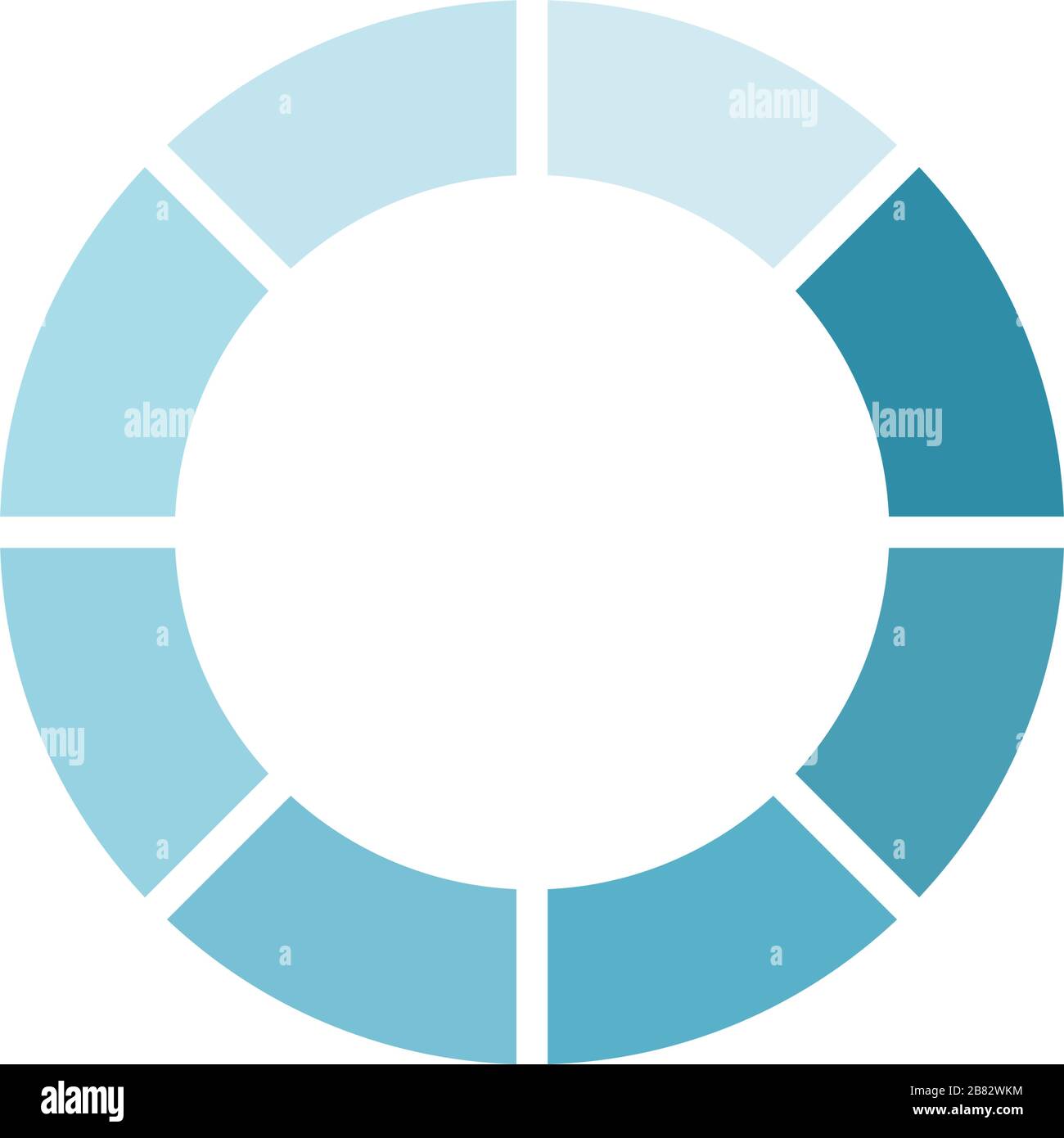striped loading circle flat style icon vector design Stock Vector Image ...