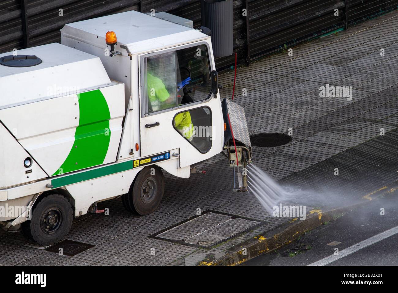Manual street cleaning hi-res stock photography and images - Alamy