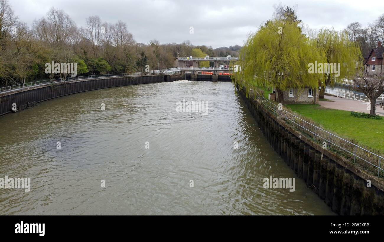 Allington Lock High Resolution Stock Photography and Images - Alamy