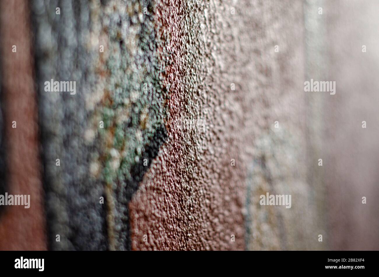 Impressionist Wall Painting Natural Red Stock Photo - Alamy