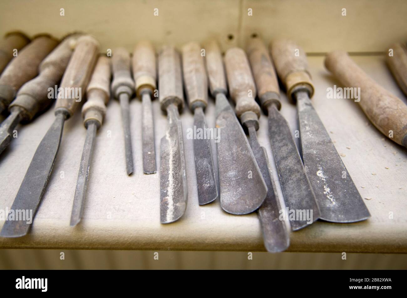 Stone mason tools stonemason hi-res stock photography and images - Alamy